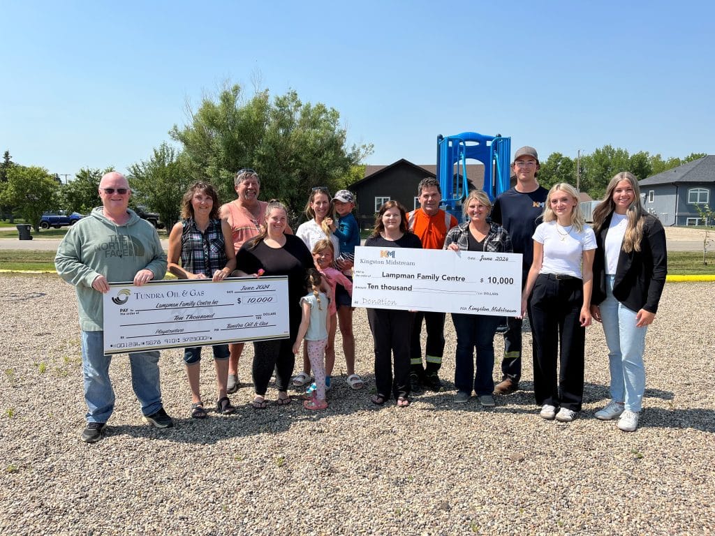 Lampman Family Centre Granted $10,000 Toward Play Park - Tundra Oil & Gas