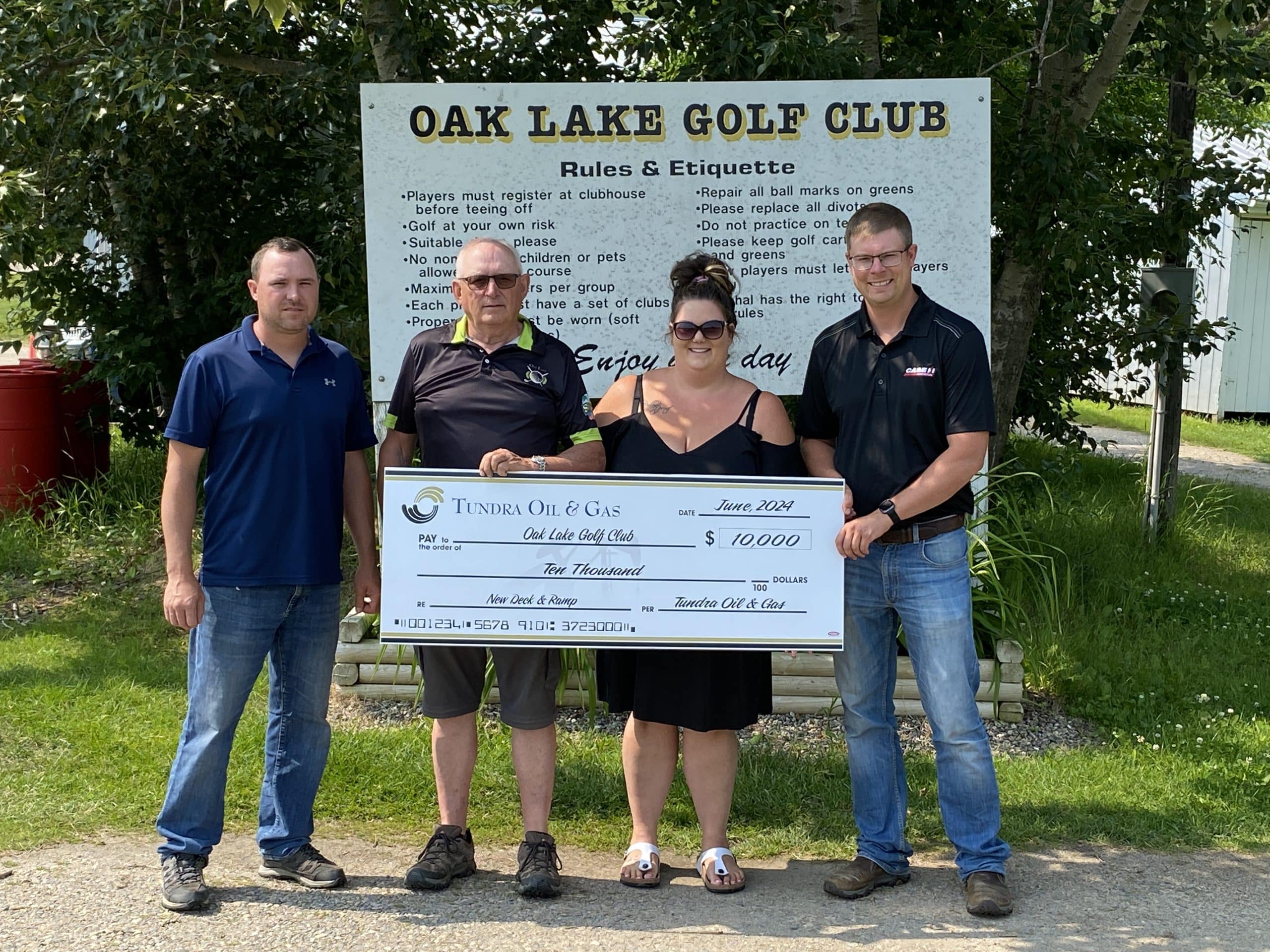 Oak Lake Golf Course Receives $10,000 to Improve Community Access ...